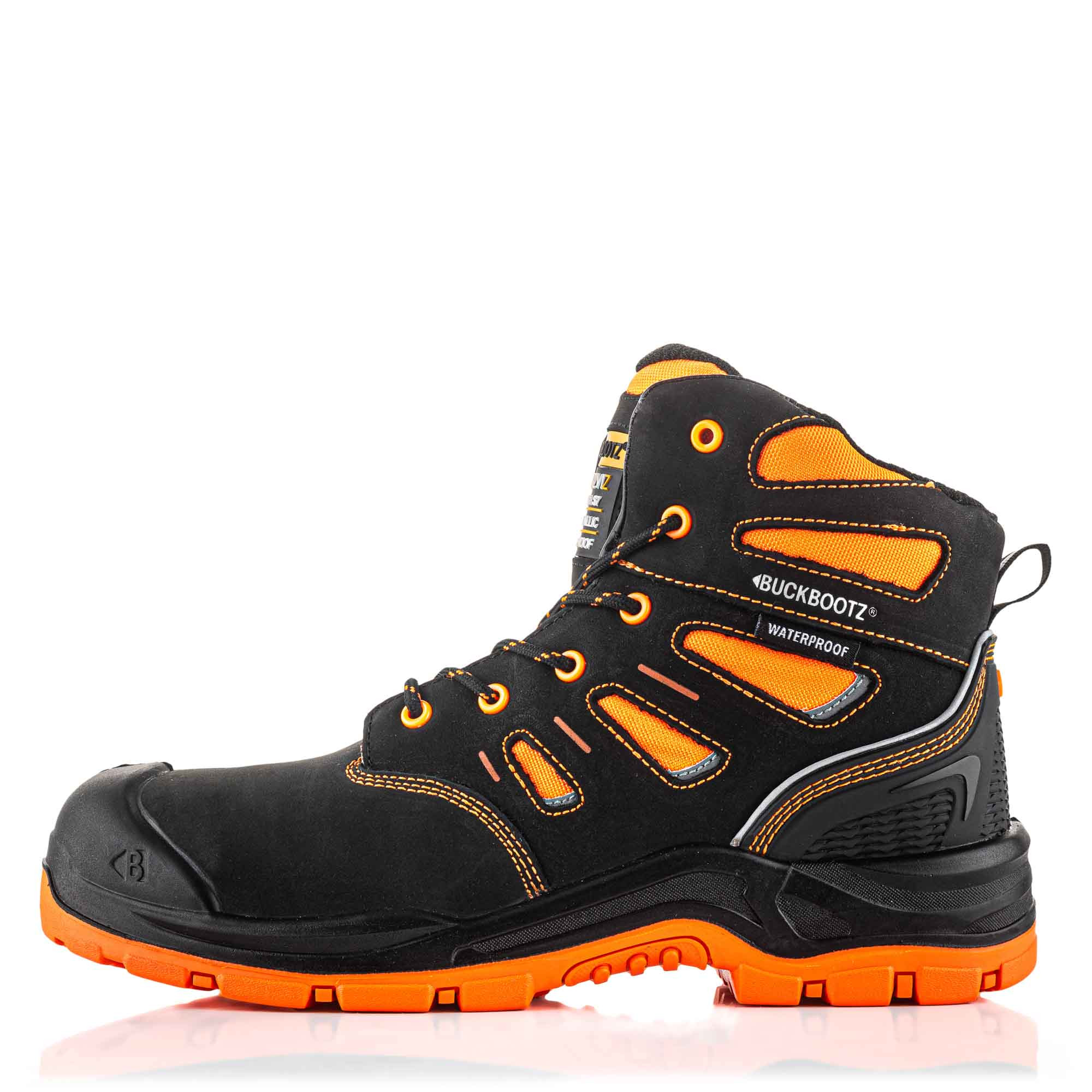 Toolmonkey - Buckler Buckzviz BVIZ2 Hi-Vis Waterproof Safety Boots