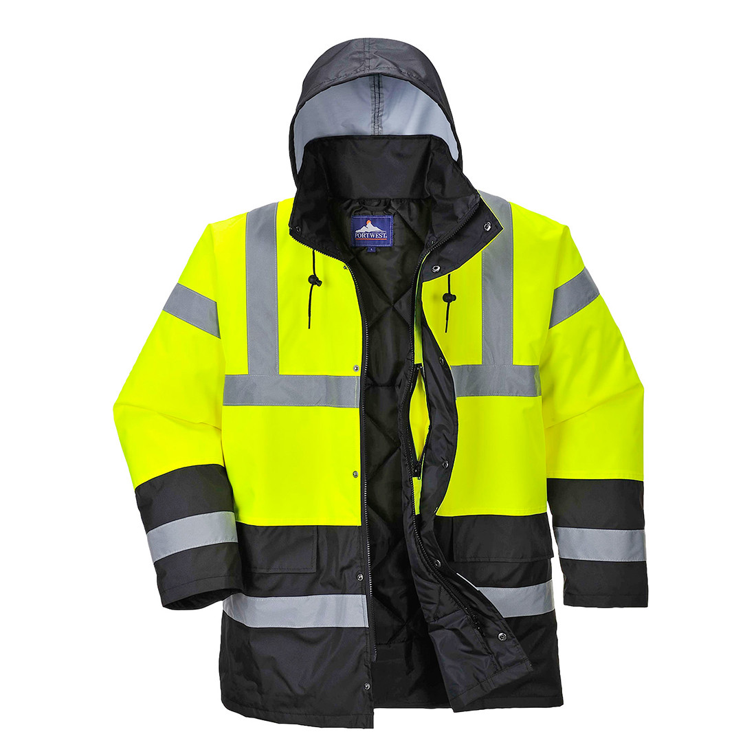 Toolmonkey - Portwest S466 Hi-Vis Contrast Traffic Jacket