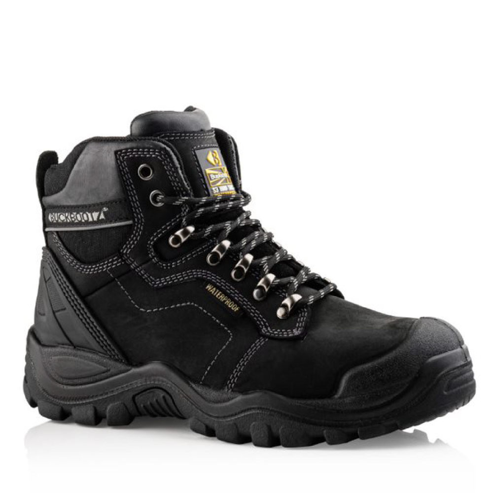 Toolmonkey - Buckler BSH009 Buckbootz Hiker Style 7 Black