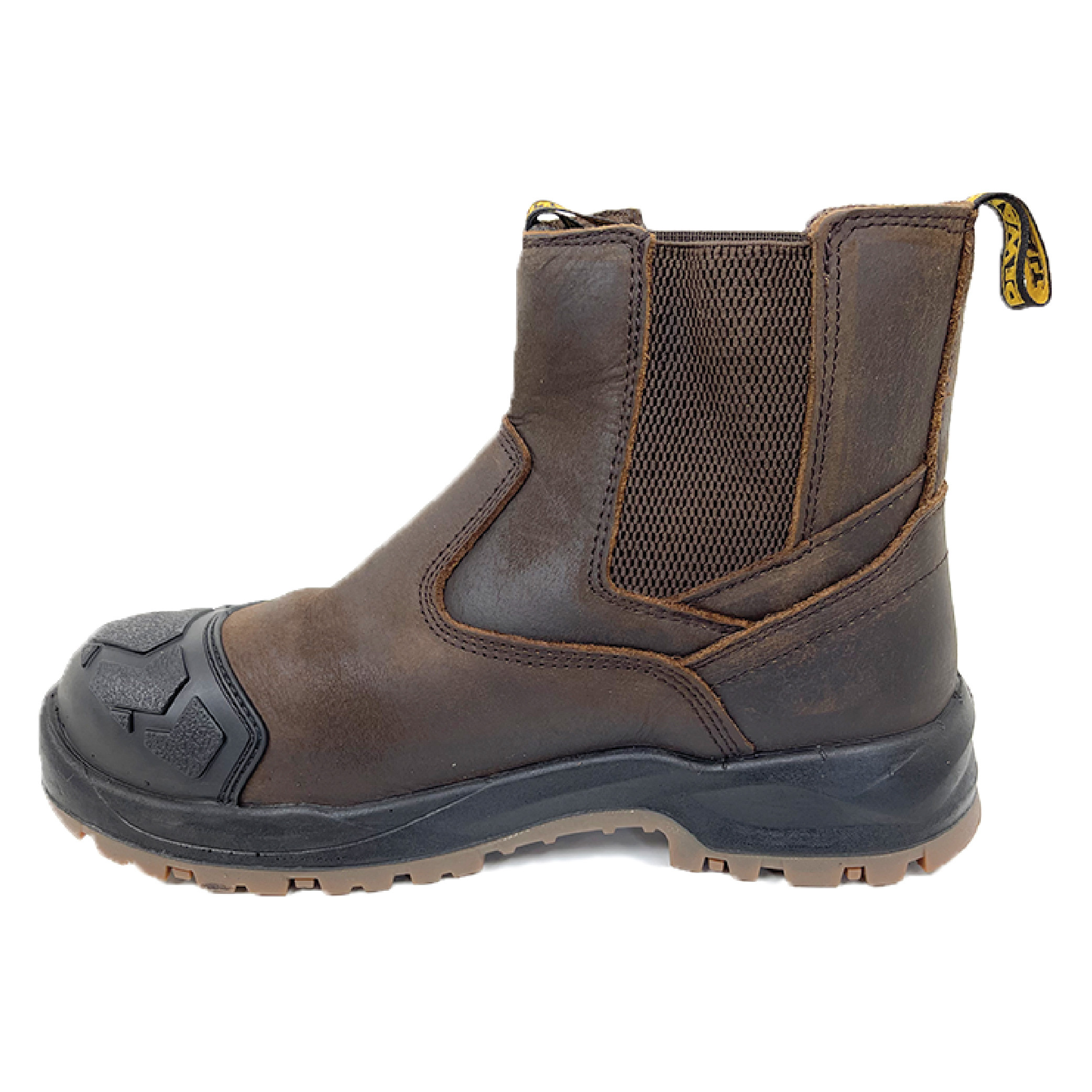 Toolmonkey - Dewalt East Haven Leather Safety 8 Brown